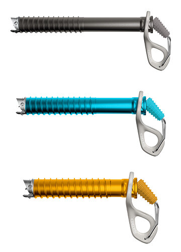RAYA LITE: The only ice screw with an ingenious interchangeable tip ...